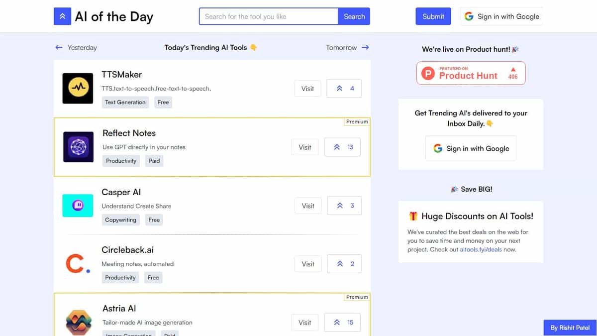 aitools.fyi - Find Best AI Tools That Make Your Life Easy!