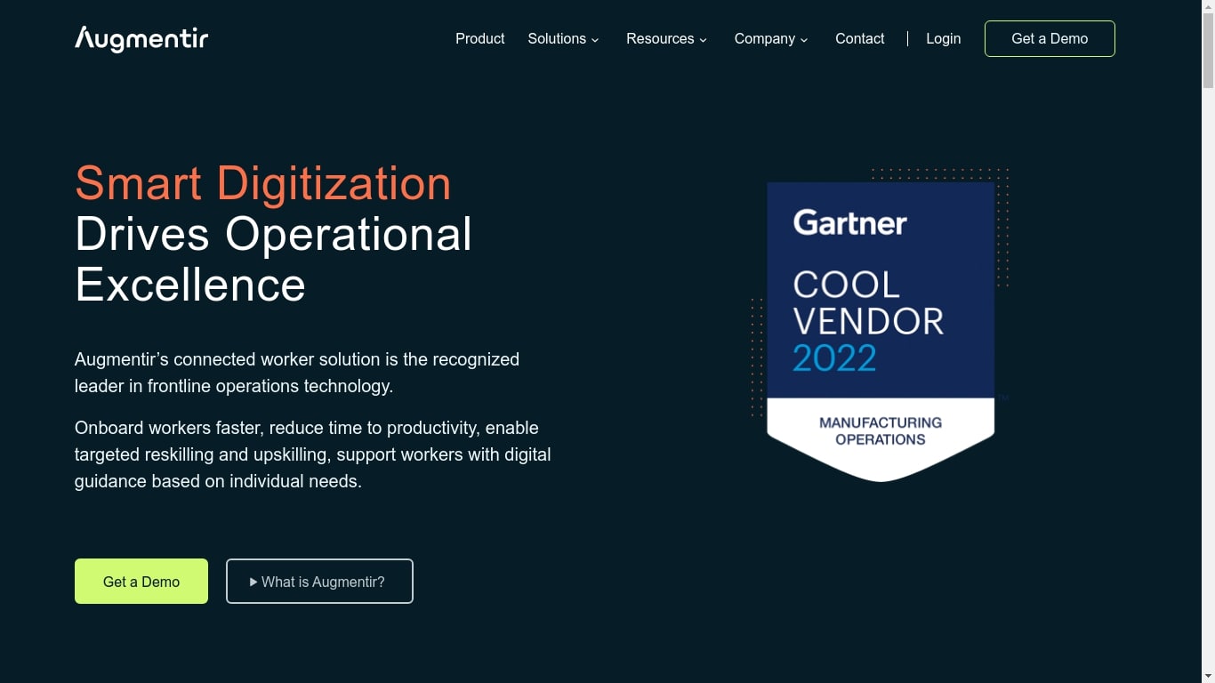 Augmentir Pricing, Alternatives, Info - aitools.fyi